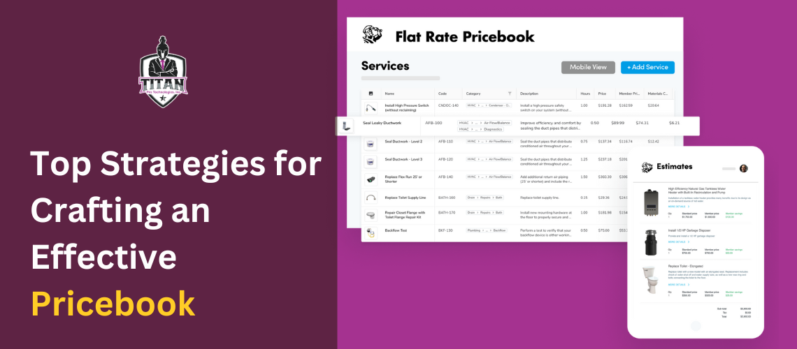 Top Strategies to Build an Effective Pricebook